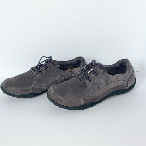 Clarks | Shoes | Clarks Haleyrhea Slip On Sneaker Shoe Comfort Gray ...